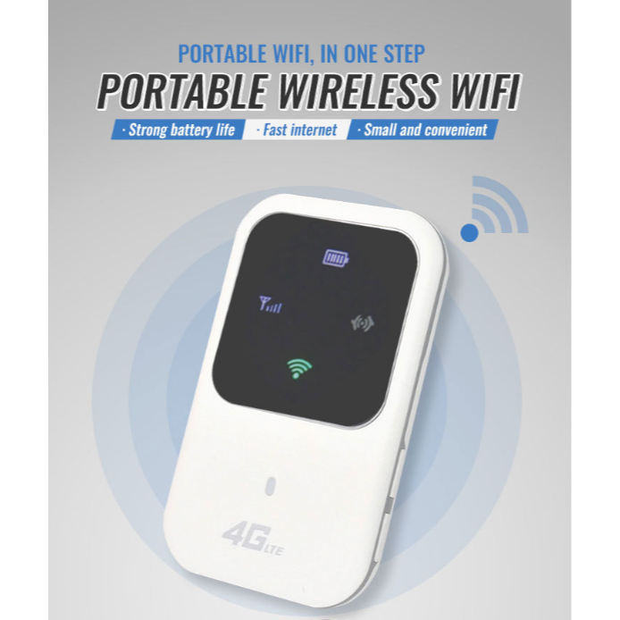 4G Wifi Modem Router Sim Card Portable Router Play&Plug MIFI 5G/4G LTE ...