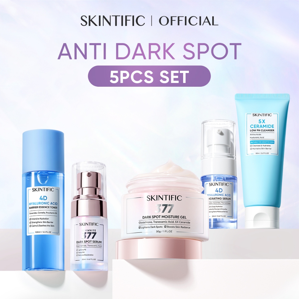 [Shopee Exclusive] SKINTIFIC Anti Dark Spot Brand Box 5PCs Set Worth ...