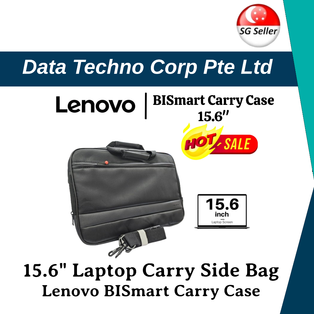 SG READY STOCK - Lenovo BISmart Dicota Side Bag Carry Case 15.6 ...