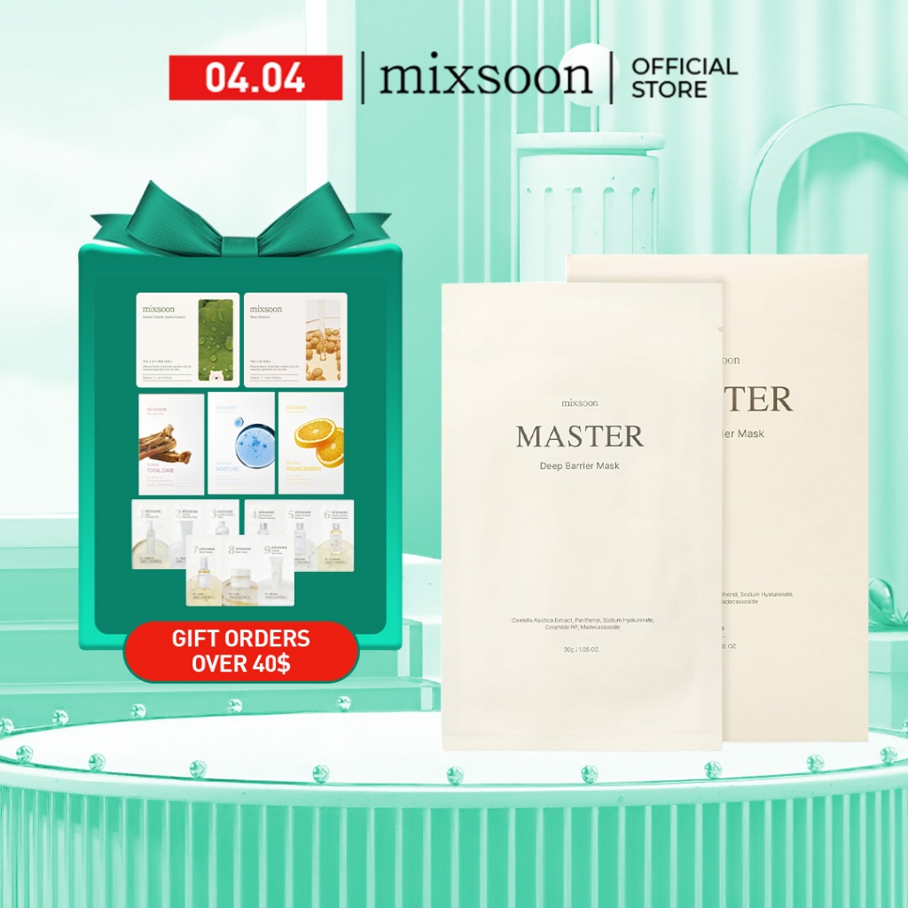 mixsoon Master Deep Barrier Mask 5ea increase moisture, barrier ...