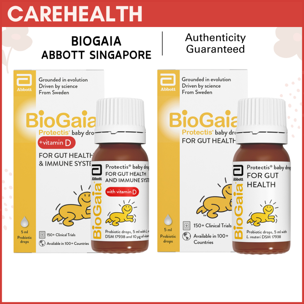 [Abbott] Biogaia Baby Drops 5ml / Probiotics / Baby Vitamin | Shopee ...