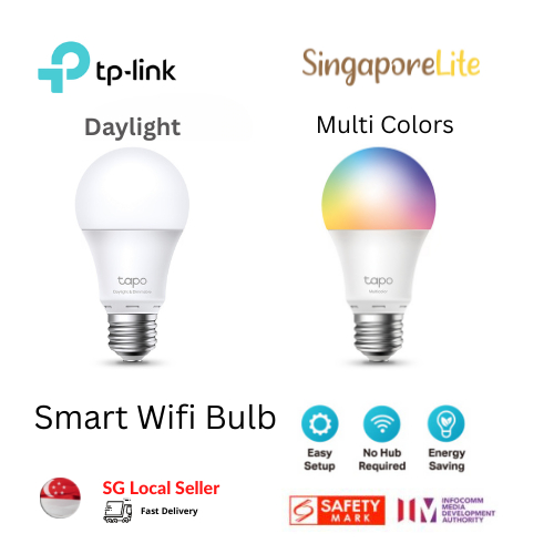 TP-LINK Tapo L530E (Daylight) L530E (Multicolor) Smart WiFi LED Light Bulb | Shopee Singapore