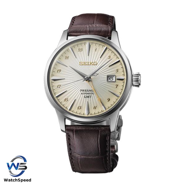 Seiko Presage SSK041 SSK041J SSK041J1 Cocktail Time GMT Automatic ...