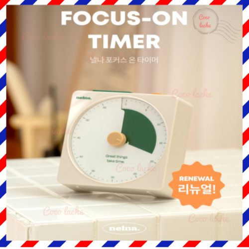 Korea Nelna Focus Timer Pomodoro Learning Timer 4colors | Shopee Singapore
