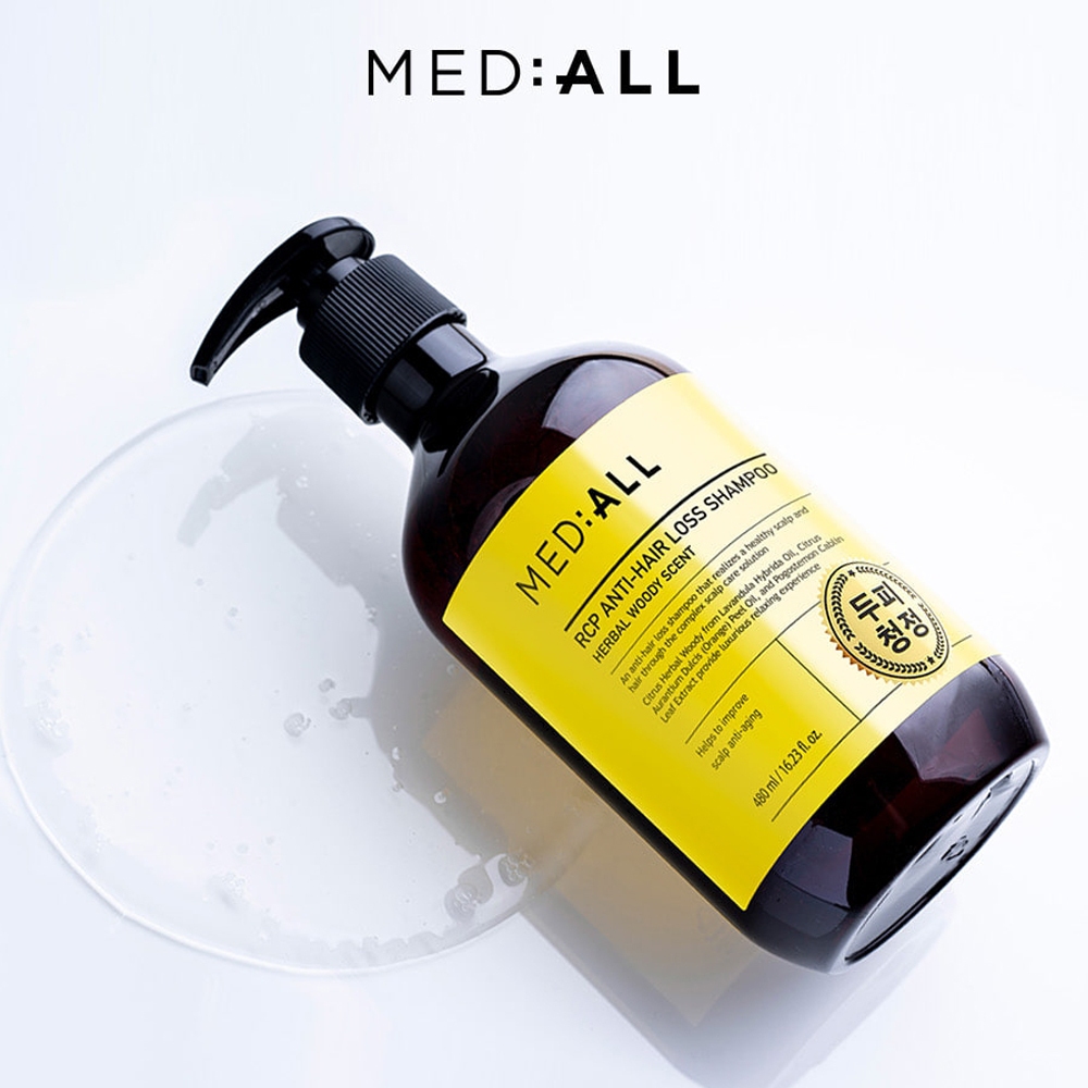[MED:ALL] RCP ANTI-HAIR LOSS SHAMPOO 480ml (HERBAL WOODY SCENT ...