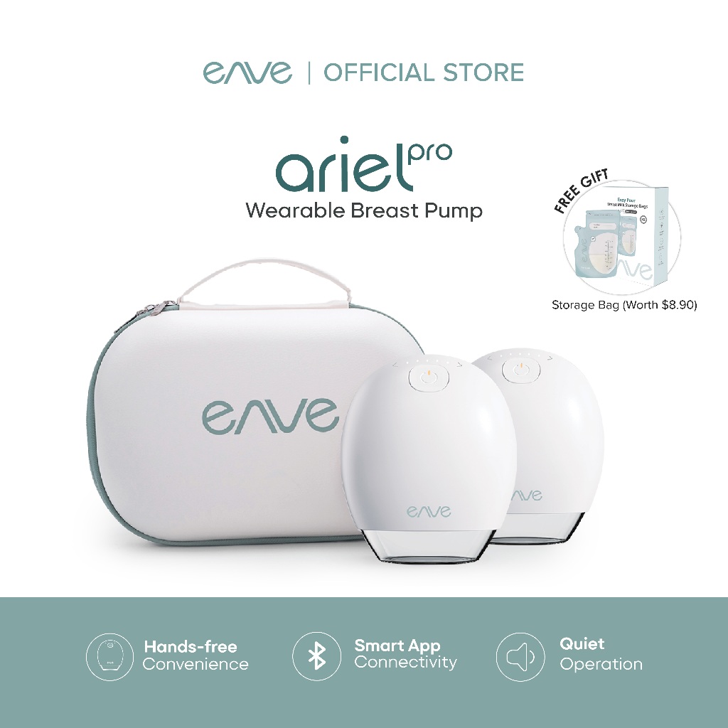 ENVE Ariel Pro Wearable Breast Pump - Double (Bluetooth) | Shopee Singapore