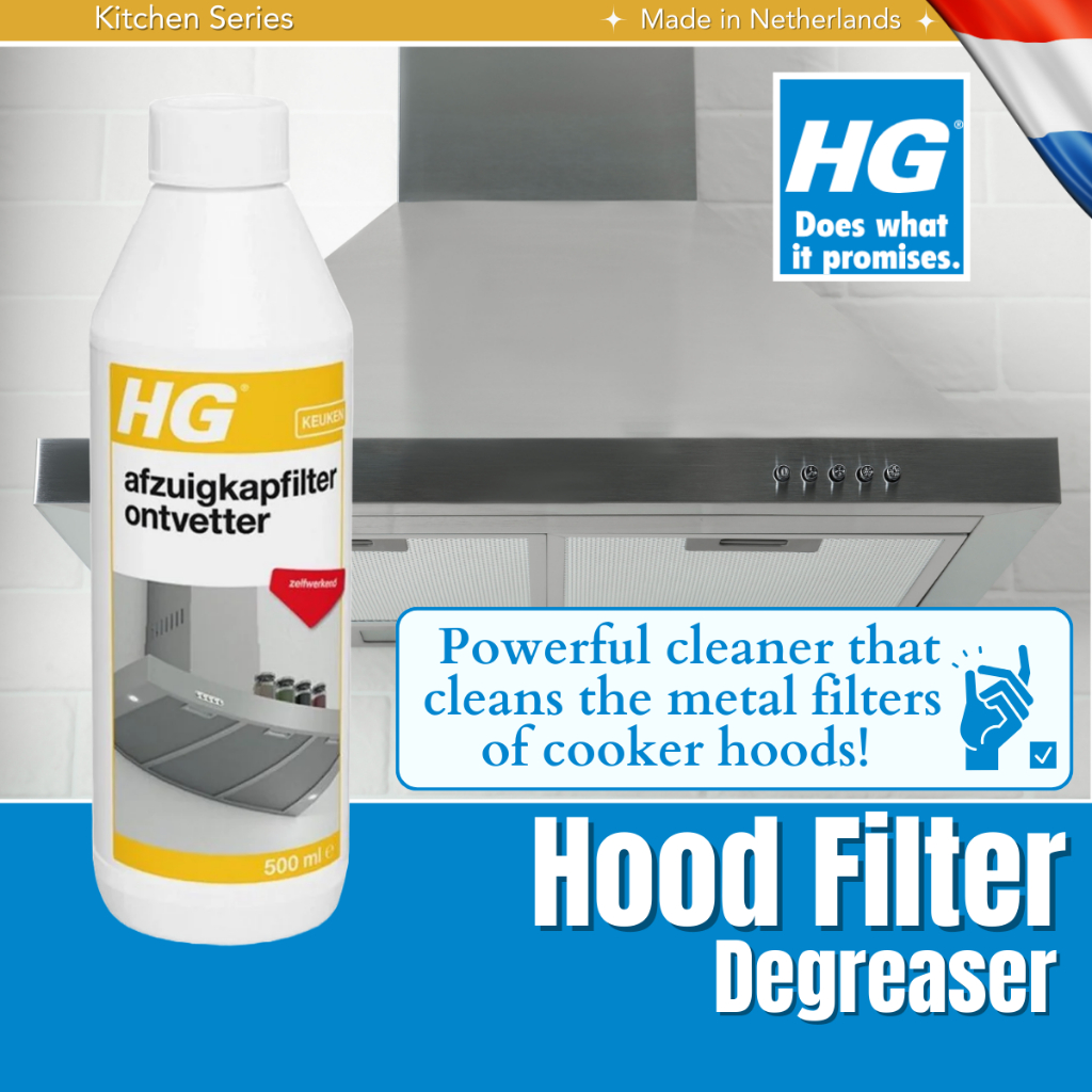 HG Hood Filter Degreaser 500ml | Shopee Singapore