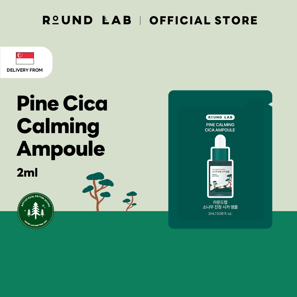 [GWP][ROUND LAB Official] Mini Size - Pine Calming Cica Ampoule 2ml ...