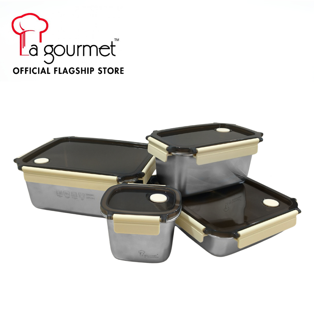 La Gourmet Inox 304 Stainless Steel Lunch Box | Shopee Singapore