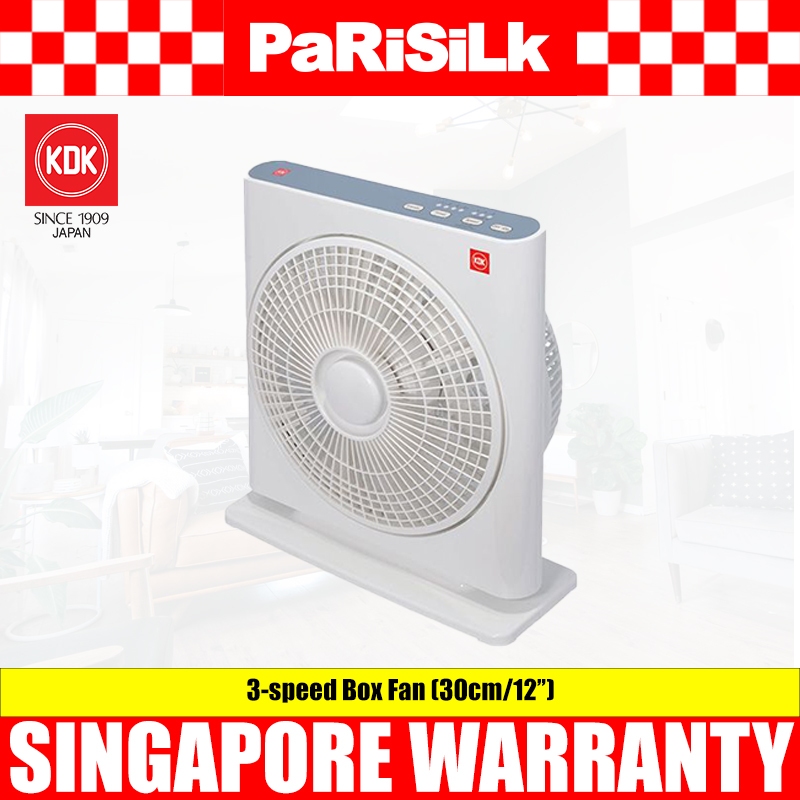 KDK ST30H 3-speed Box Fan (30cm/12”) | Shopee Singapore