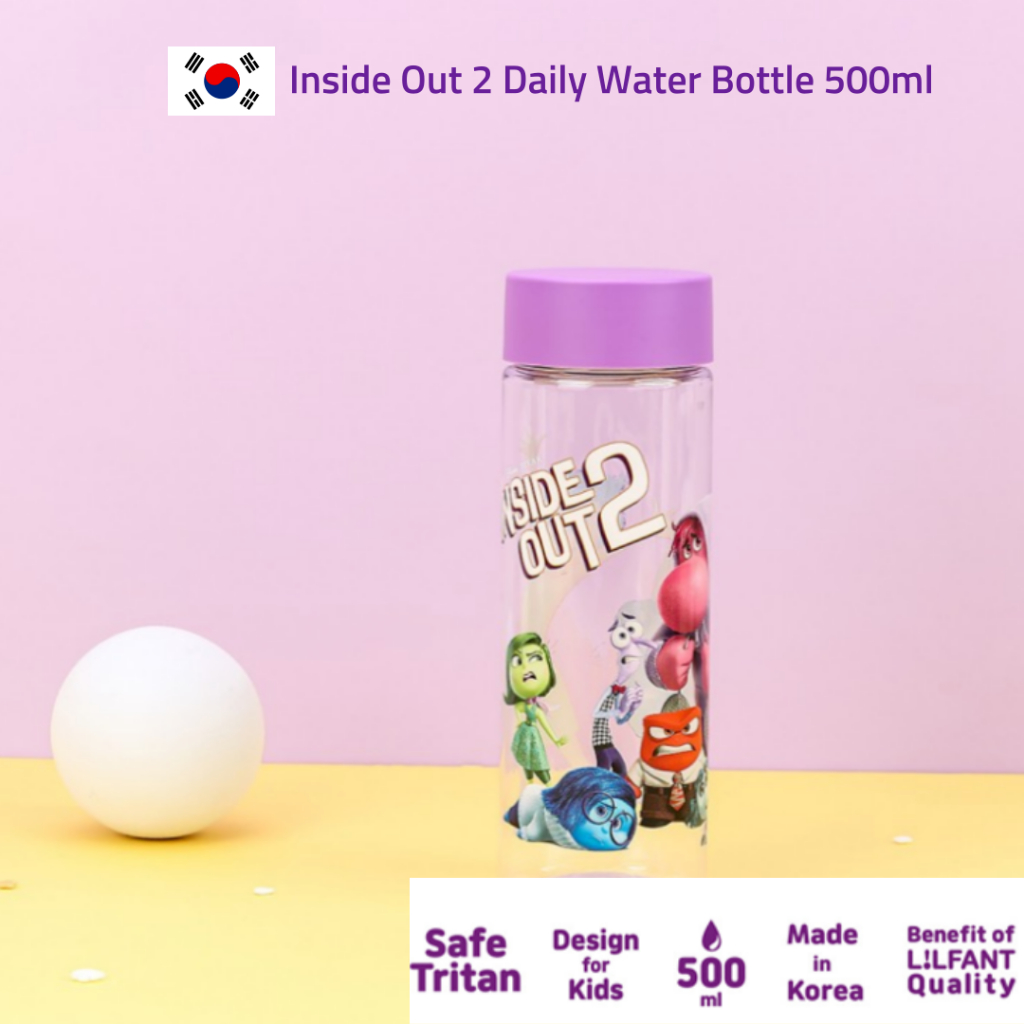 Inside Out 2 Character Water bottle 500ml Kids Students Audult safe ...