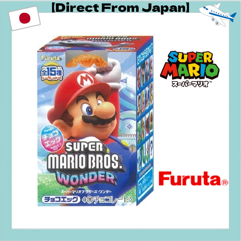 Furuta Super Mario Bros. Wonder Choco Egg 【Direct from JAPAN】 | Shopee ...