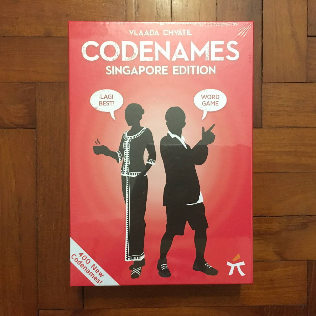 Codenames Singapore Edition 2025 printing party game (GUARANTEED ...