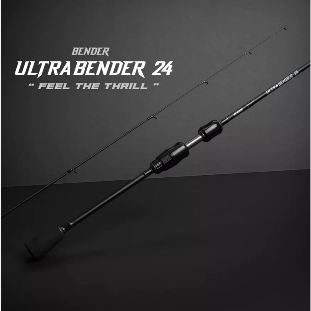 Bender UltraBender 24 Ultra Light Spinning Fishing Rod, Fast Action ...