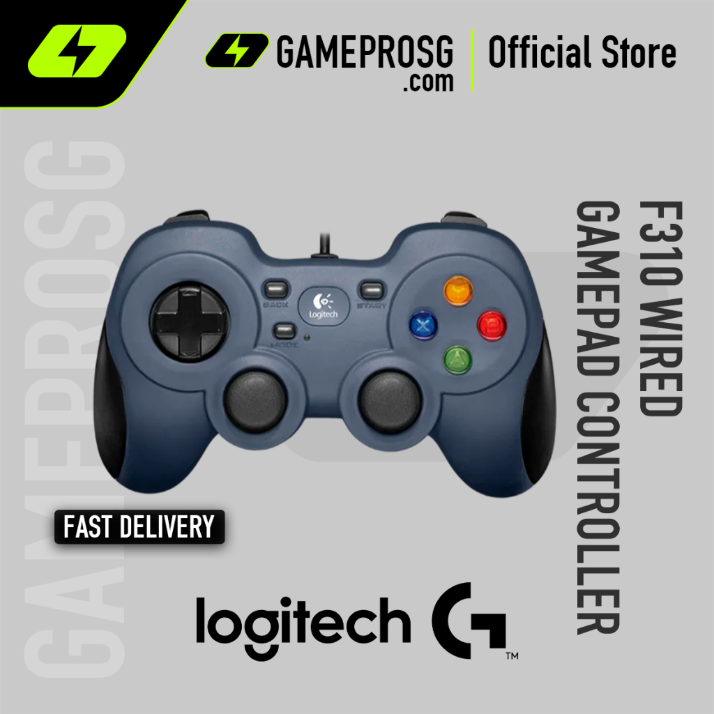 Logitech F310 Wired Gamepad Controller for PC Gaming | Shopee Singapore
