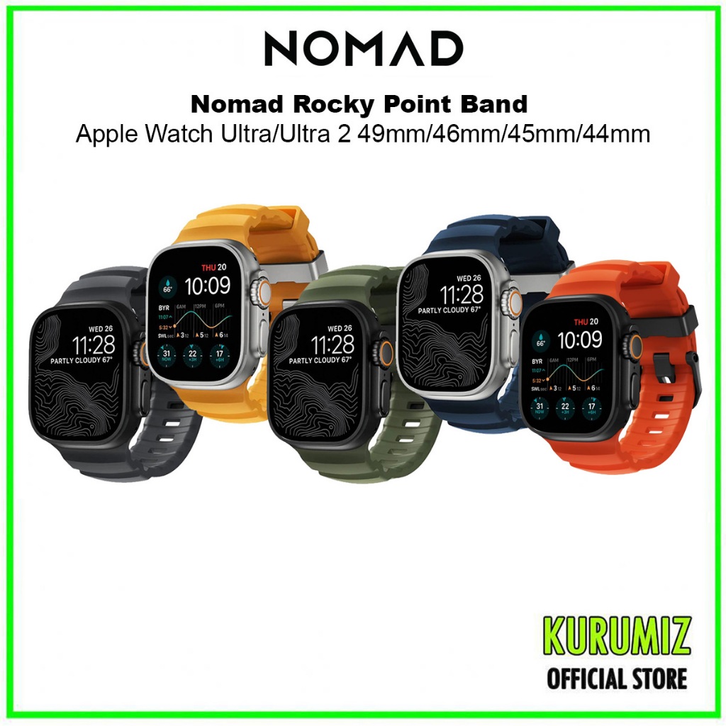 Nomad Rocky Point Band for Apple Watch Ultra/Ultra 2 49mm/46mm/45mm ...