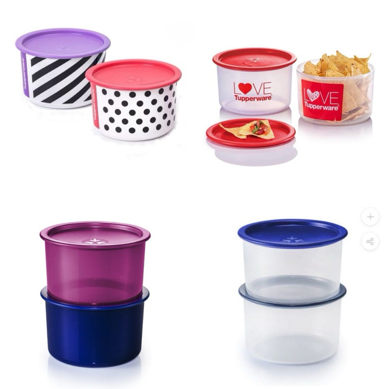 Tupperware One Touch Topper Junior Small 950ml | Shopee Singapore