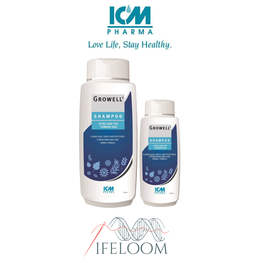 ICM Growell Shampoo Bundle Pack (500ml & 200ml) | Shopee Singapore