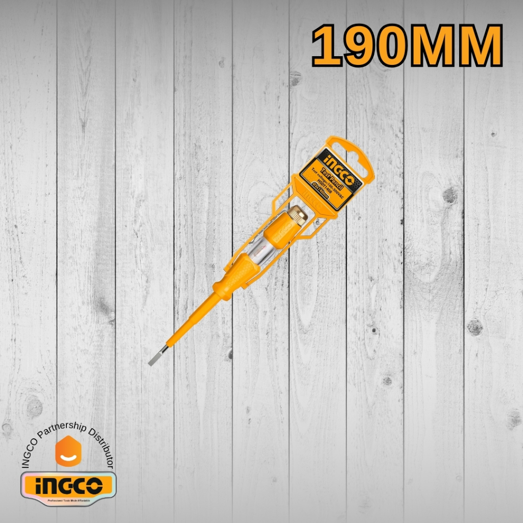 INGCO HSDT1908 Test Pen 500V 190MM | Shopee Singapore