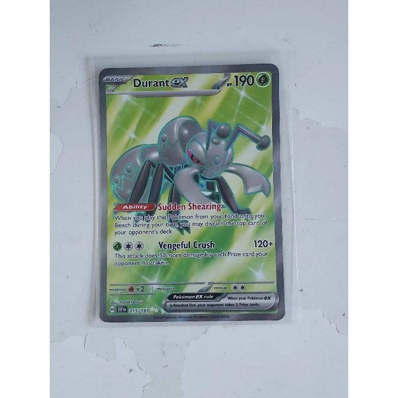 Pokemon durant ex full art surging sparks card | Shopee Singapore