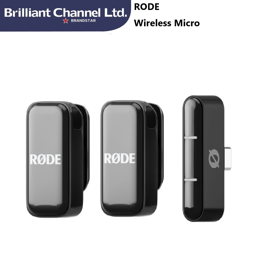 Rode Wireless Micro Ultra-compact Wireless Microphone (TYPE-C) | Shopee ...