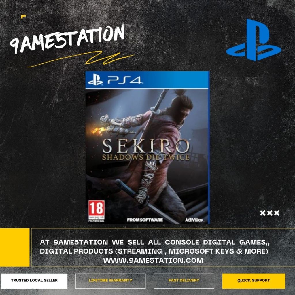 Sekiro Shadows Die Twice Game of the Year Edition (PS4 & PS5) Activated Digital Download ...