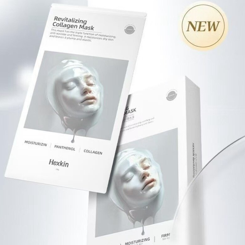 【SG SELLER】HEXKIN Revitalizing Collagen Mask (23g*5ea) | Shopee Singapore