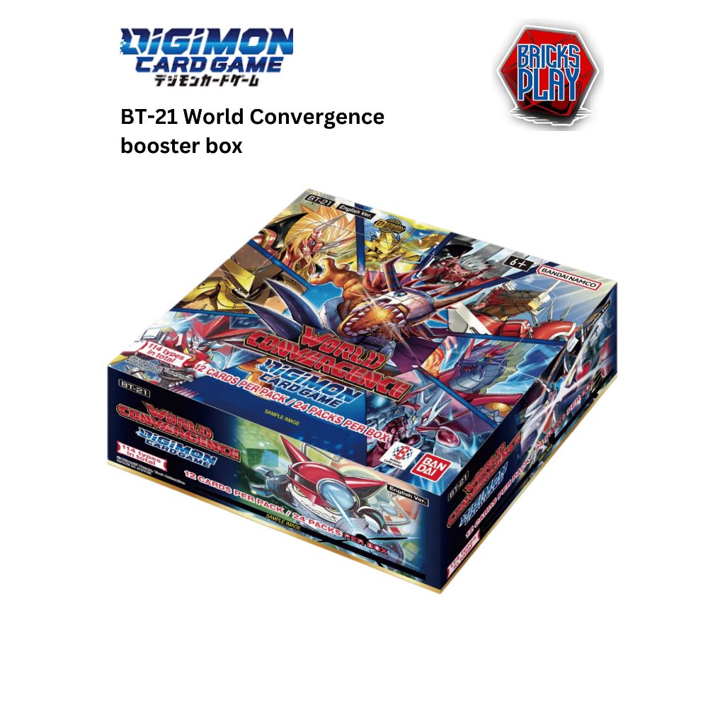 Digimon BT-21 World Convergence Booster Box (Japanese) | Shopee Singapore