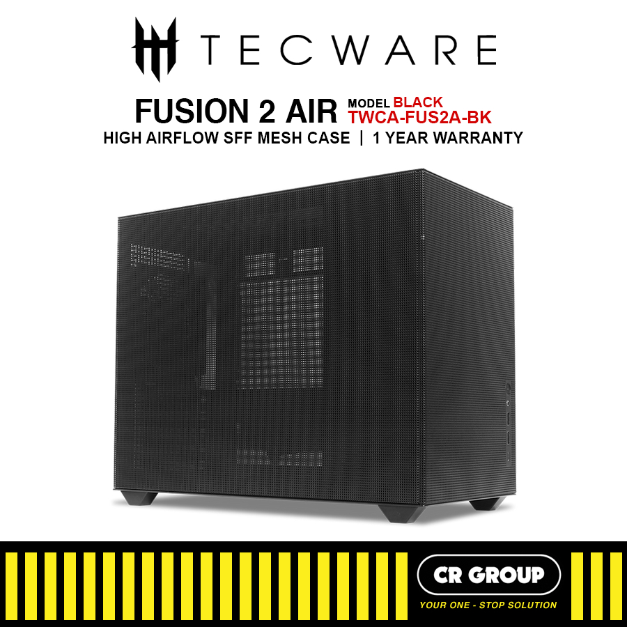 Tecware Fusion 2 Air MATX 3F/ Fusion Air M2 SFF PC Case (1Yr Warranty ...