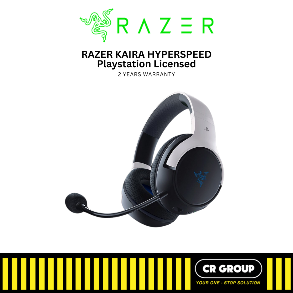 RAZER KAIRA PRO HYPERSPEED - Playstation Licensed - Wireless Multi ...