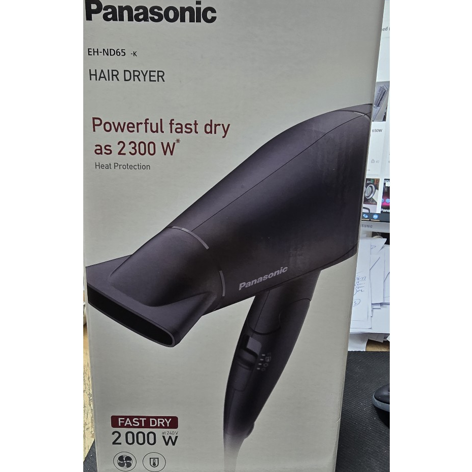 PANASONIC HAIR DRYER EH-ND65-K605 2000W | Shopee Singapore