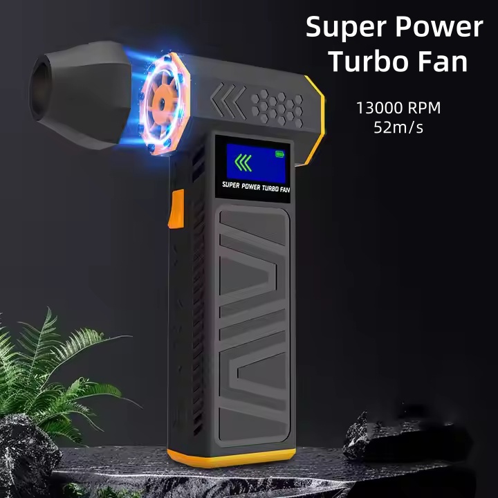 SG Violent Fan Electric Mini Jet Fan Car Blower Turbodry Car Dryer Portable Cordless Hair Dryer ...