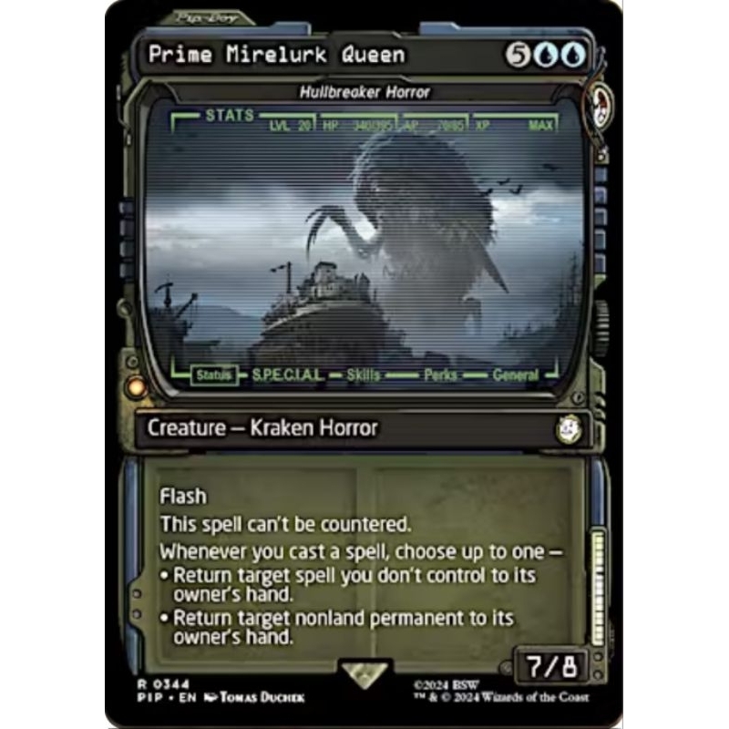 MTG Universes Beyond: Fallout Variants: Hullbreaker Horror (0344 ...