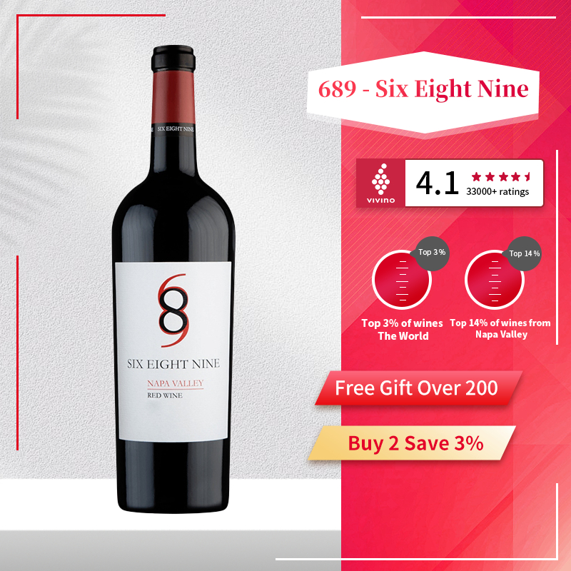 689 Six Eight Nine Red 2022 United States California Napa Valley Blend ...