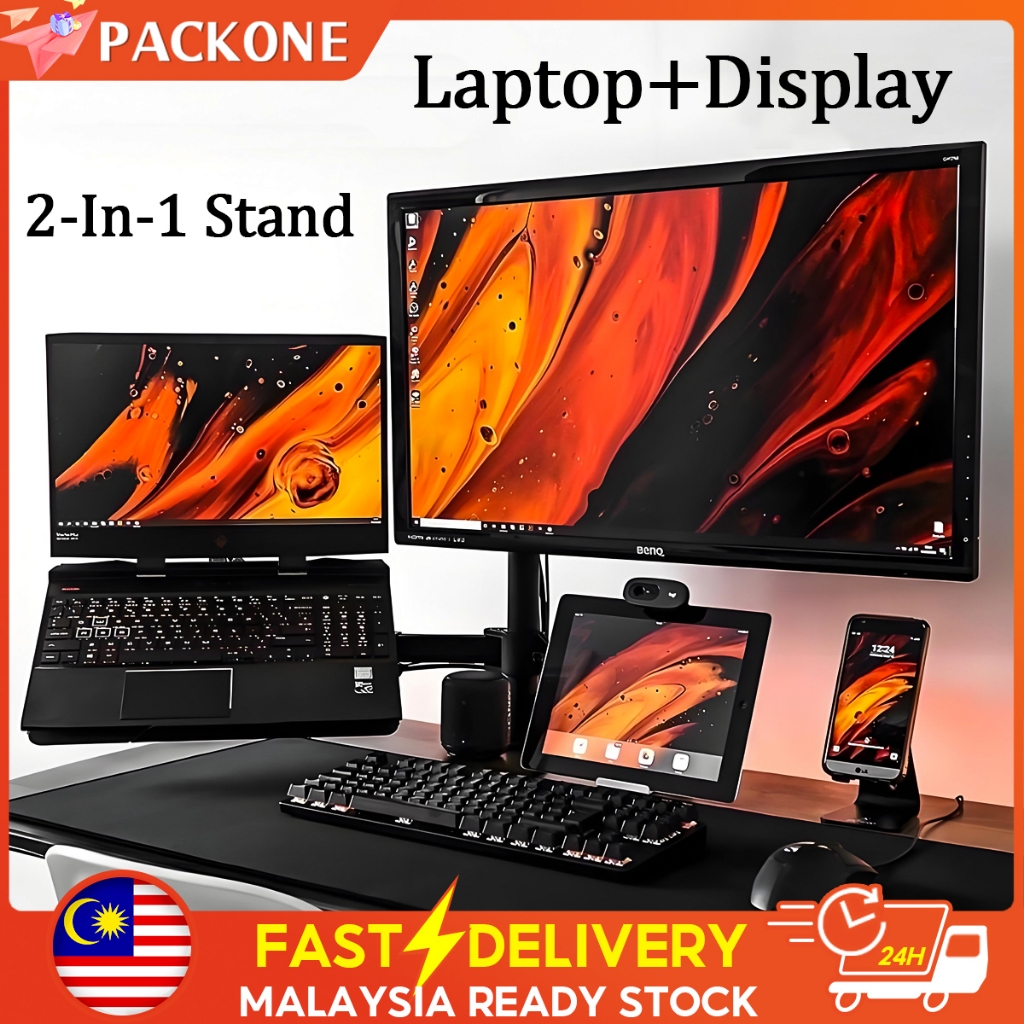 PACKONE Monitor Stand 10-32 Inch Laptop Stand Monitor Stand Laptop ...