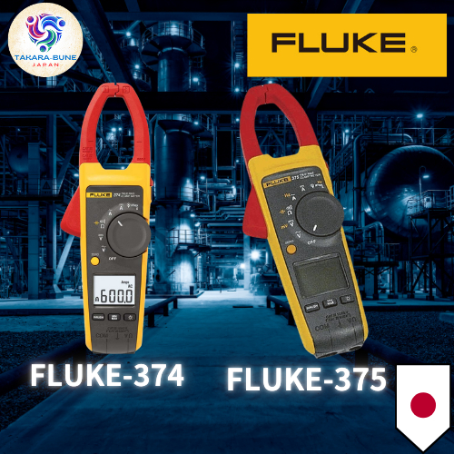 FLUKE Flexible Current Probe AC/DC Clamp Meter 600A FLUKE-374 , 999.9A ...