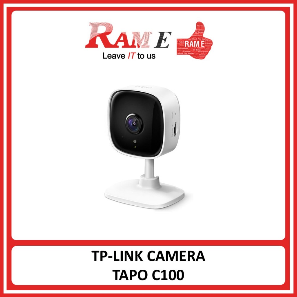 TP-Link Tapo C100 Home Security Wi-Fi Camera | Shopee Singapore