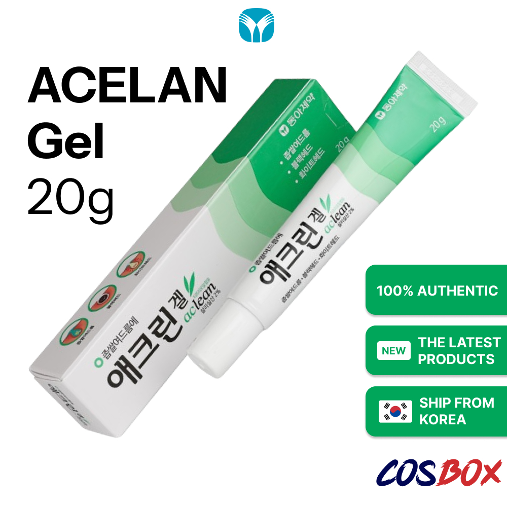 [DONG-A PHARM] ACLEAN GEL 20g,Acne Treatment Red acne, Pimples ...