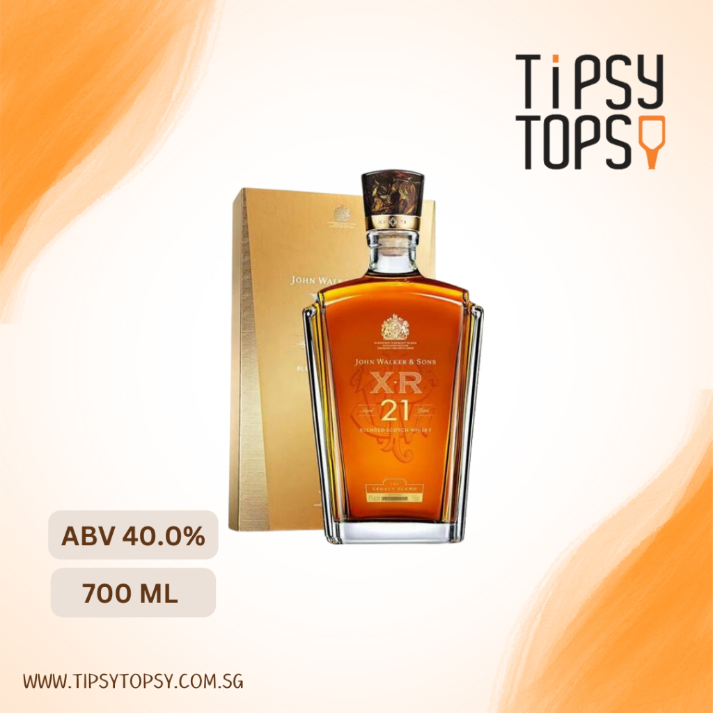 Johnnie Walker & Sons XR 21 Years Blended Scotch Whisky with Gift Box 750ml | Shopee Singapore