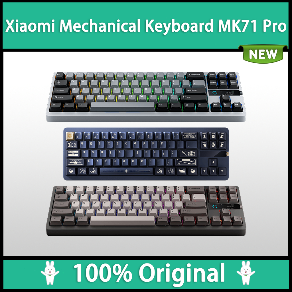 Xiaomi Mechanical Keyboard MK71 Pro Wired/wireless/Bluetooth Gaming and ...