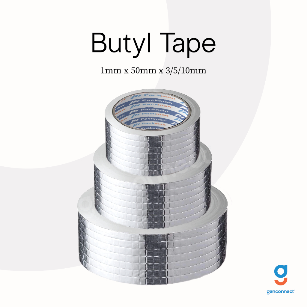Butyl Tape High Peel Strength Durable Adhesive Foil Tape For Pipe ...
