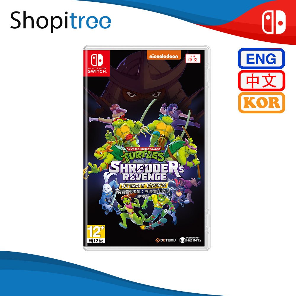 Nintendo Switch Teenage Mutant Ninja Turtles: Shredder's Revenge ...