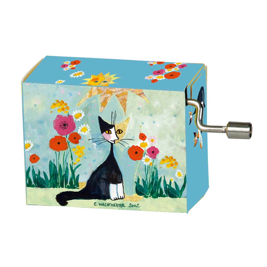 Fridolin Music Box, Wachtmeister, Cats and Flowers, Happy Birthday ...