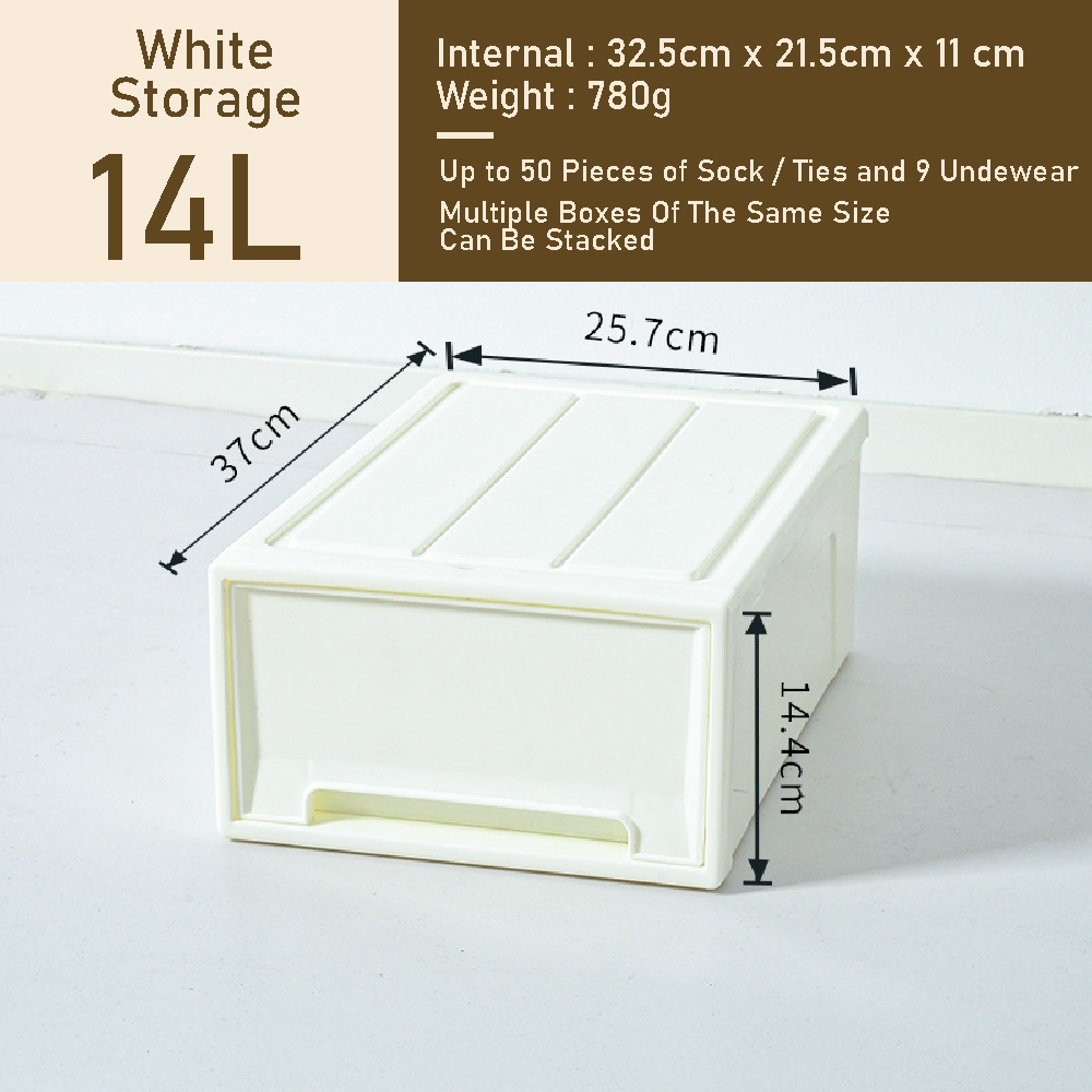 🇸🇬Koala Home🔥Storage Drawers Box Stackable Storage Chest Drawers Box ...