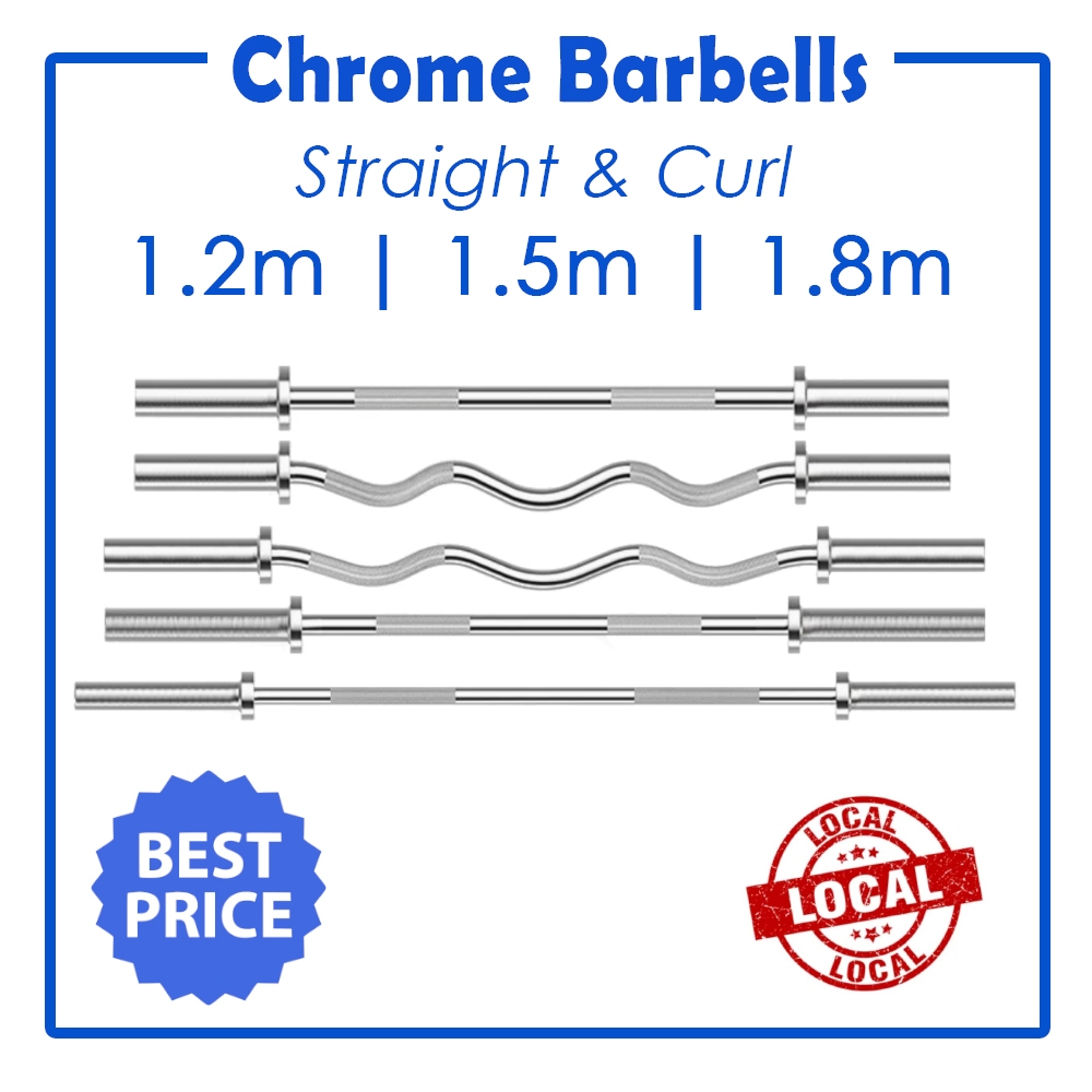 Barbell Bar and Weights | Shopee Singapore