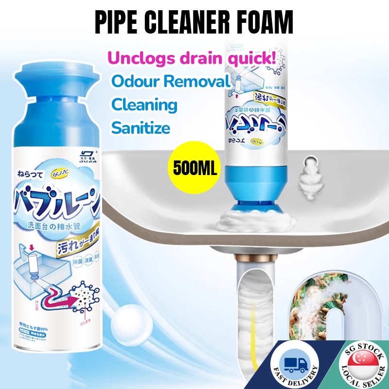 🇸🇬Sink Drain Cleaner Chemical for Kitchen Toilet Pipe Dredging Clear ...