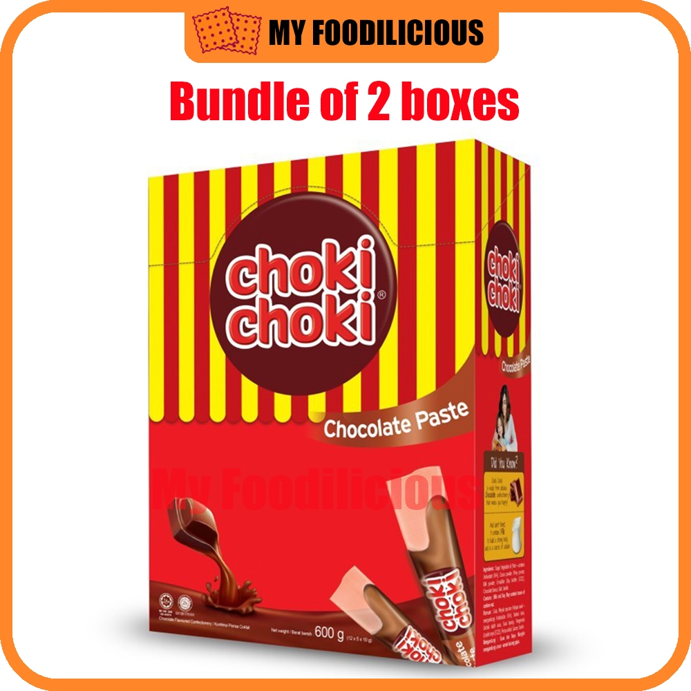 Bundle of 2 Choki Choki Chocolate Paste/ ChocoMilk / ChocoCashew ...