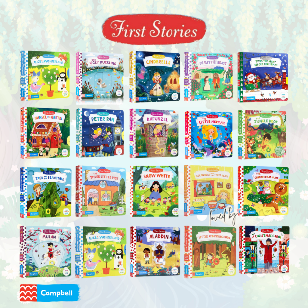 [SG Stock] Campbell First Stories Children Classic Fairy Tales, Push ...