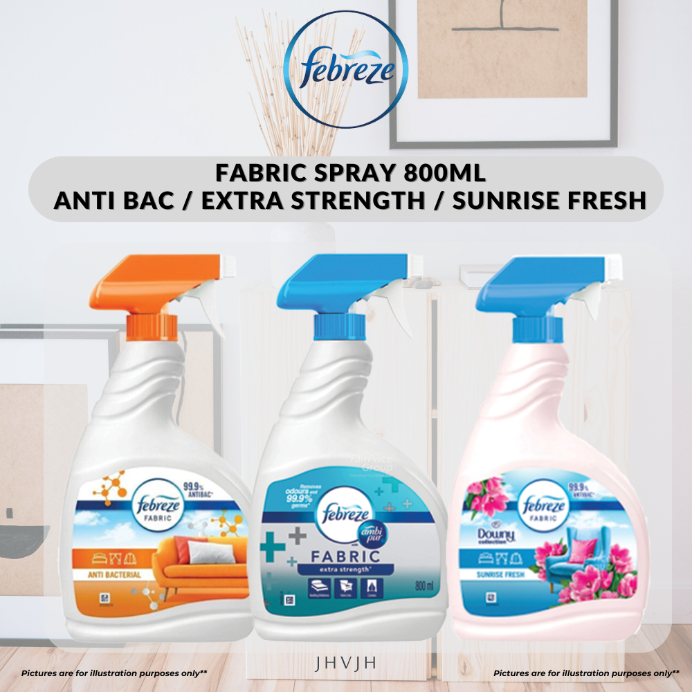 Febreze Spray 800ml // Refresher // Anti Bacterial / Sunrise Fresh ...