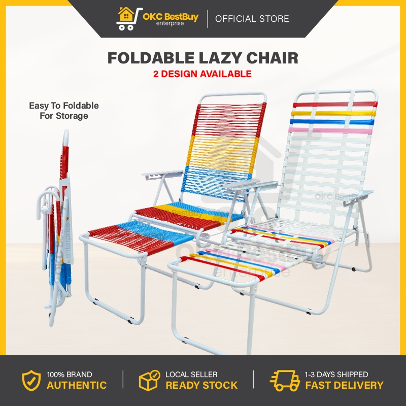 Lazy Chair Heavy Duty Foldable Chair Relax Chair Leisure Chair Nap ...